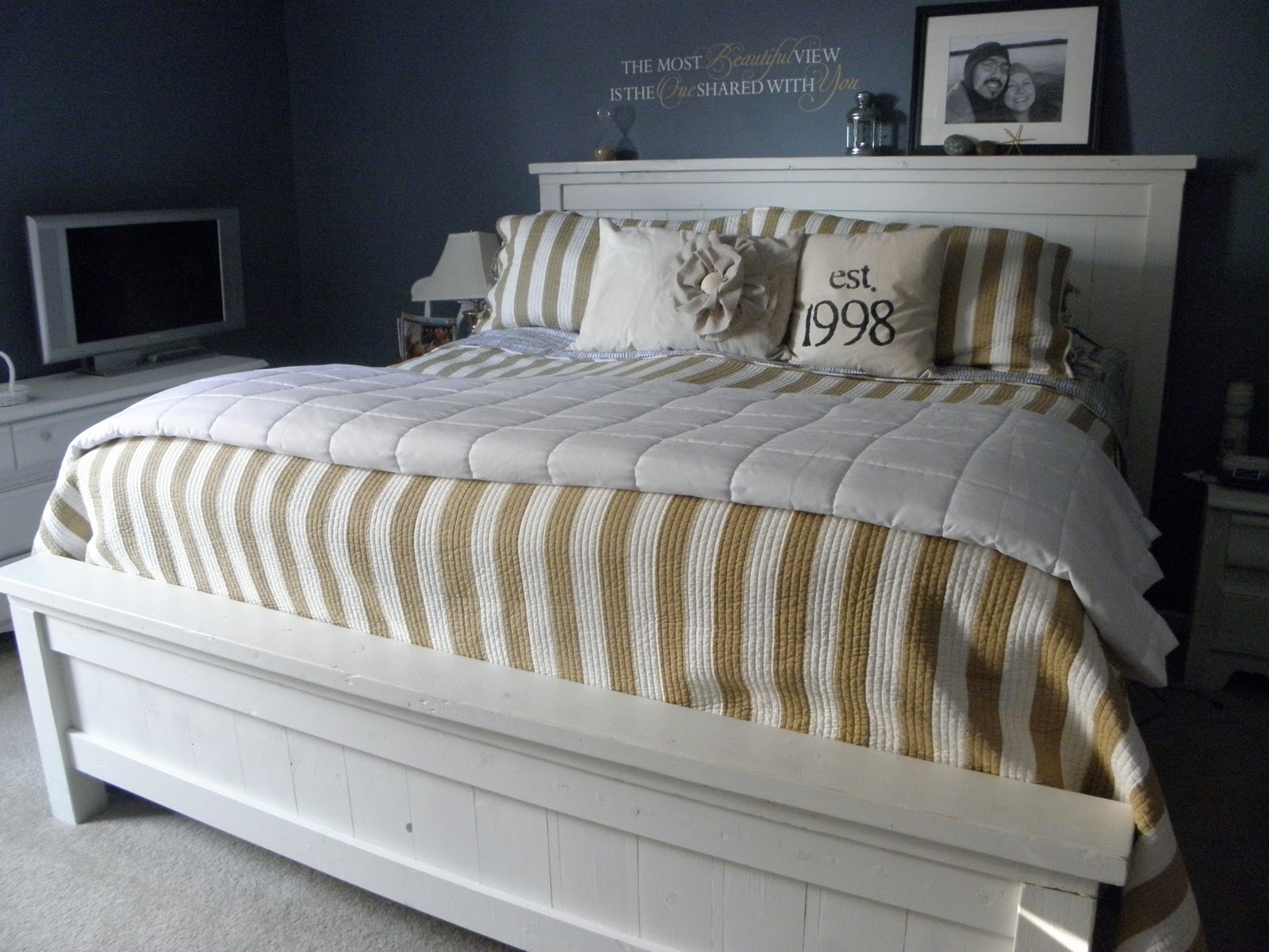 A Stirring Life: Our Farmhouse Bed