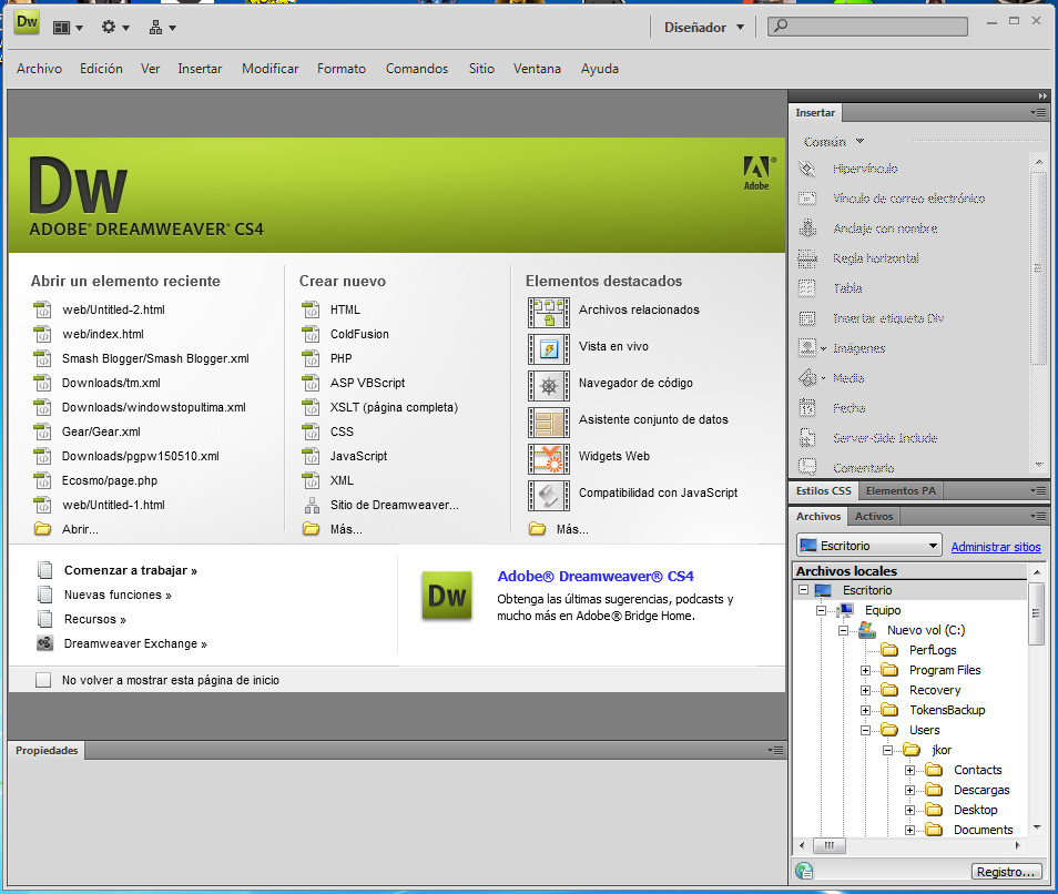 Programas en español: PROGRAMAS PARA HTML