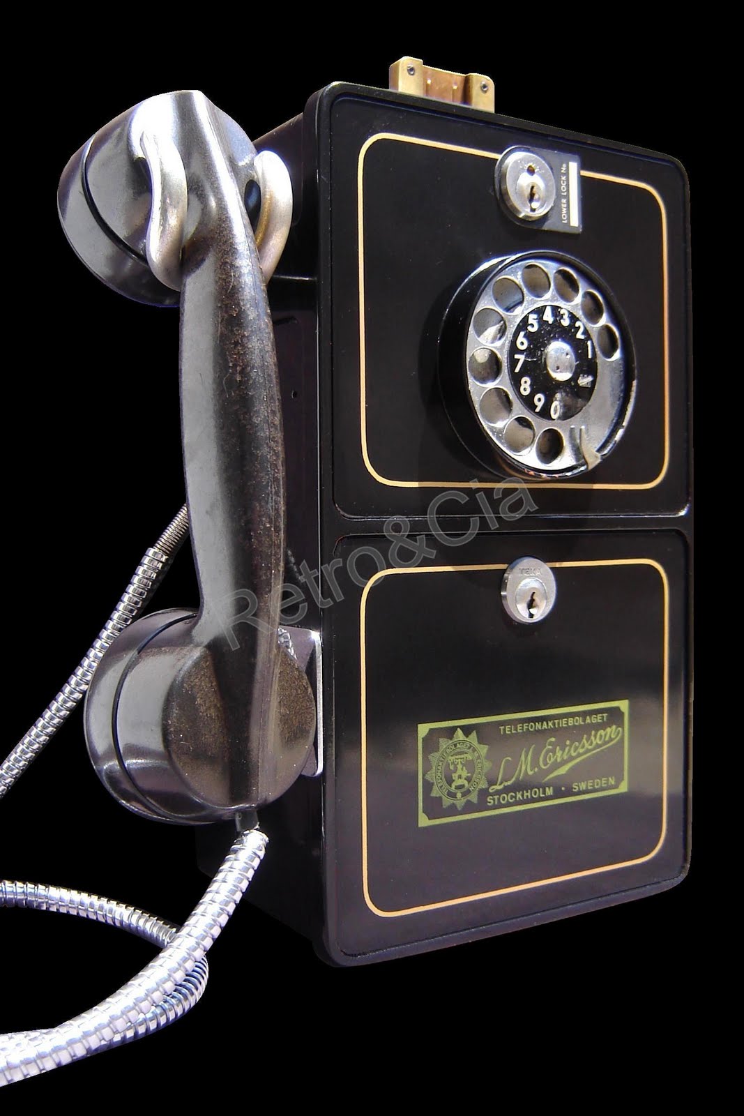 Retro&Cia: Telefone Público Ericsson