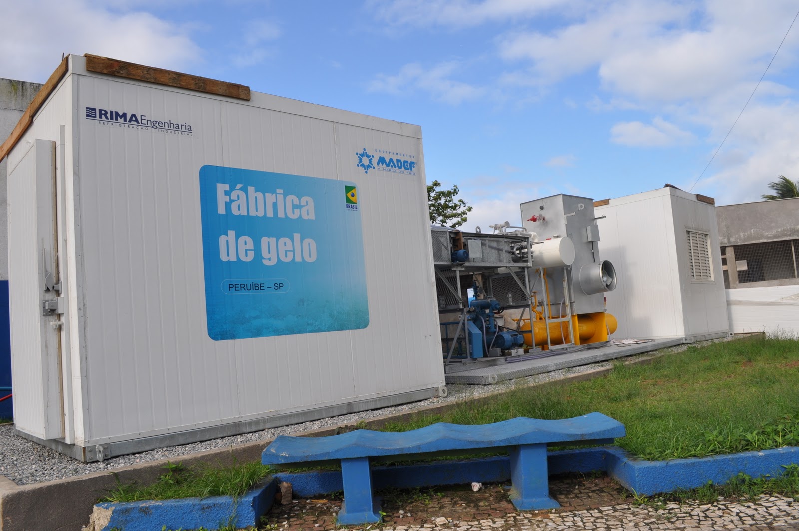 Prefeita Milena Bargieri: Pescadores agora contam com nova Fábrica de Gelo