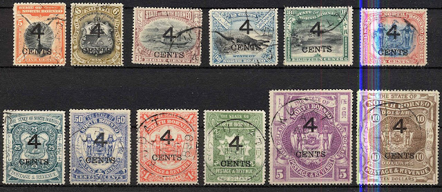 North Borneo Stamps: Fake Kudat Postmark on ebay: AU 15 1899