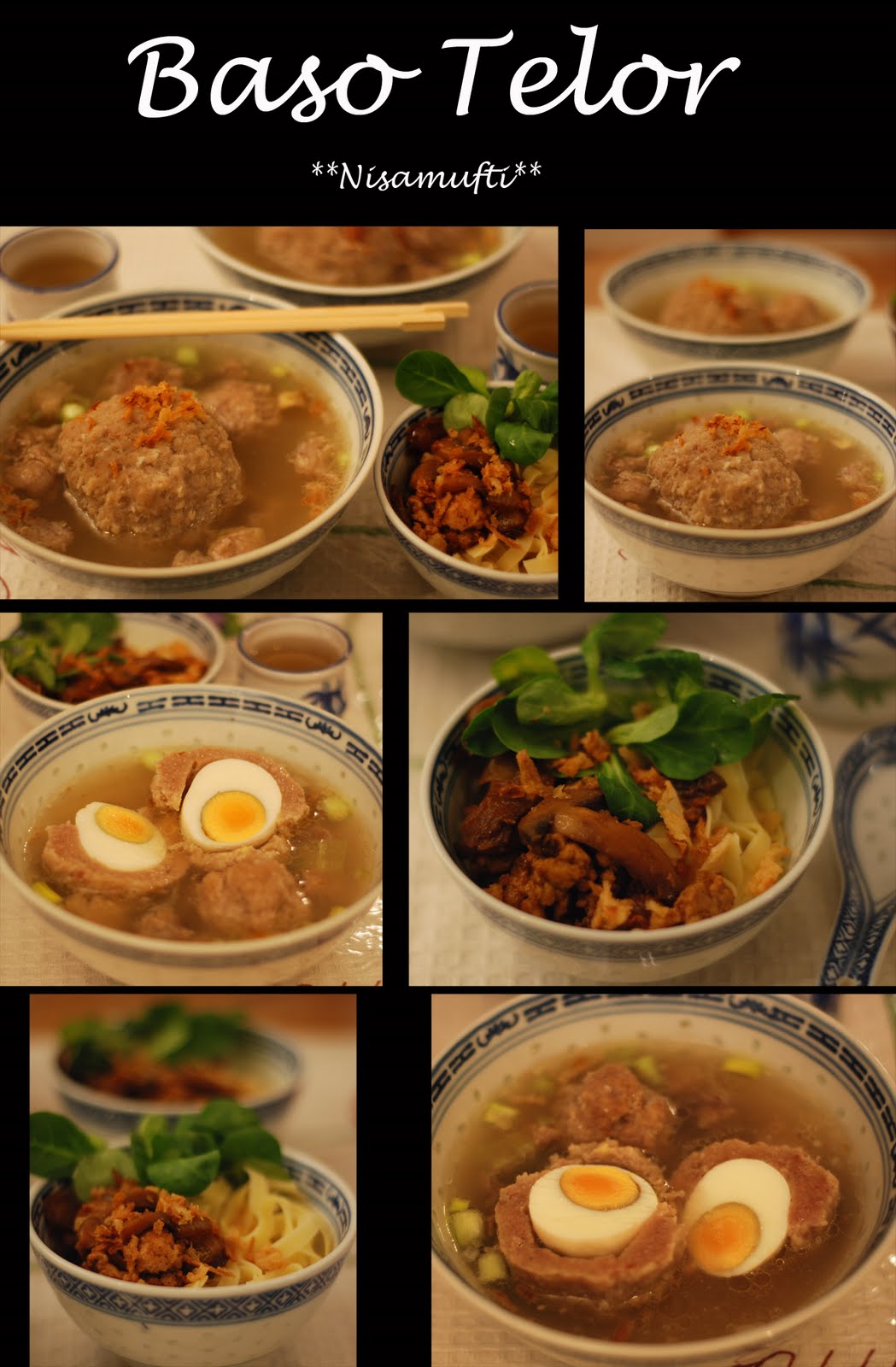 Kumpulan Resep: Baso Telor