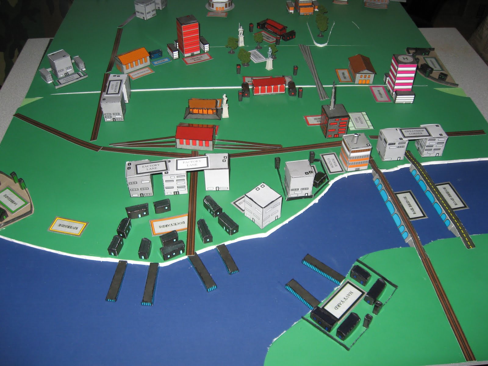 PROUD SHIPS: Project Complete: 3D Mapboard for Junta