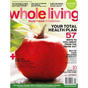 Free subscription to Whole Living Magazine - Wheel N Deal Mama