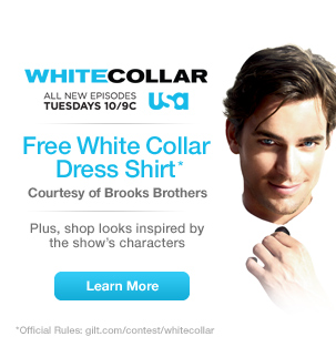 Gilt: FREE Brooks Brothers Dress Shirt to 813 people on 1/19 - Wheel N ...