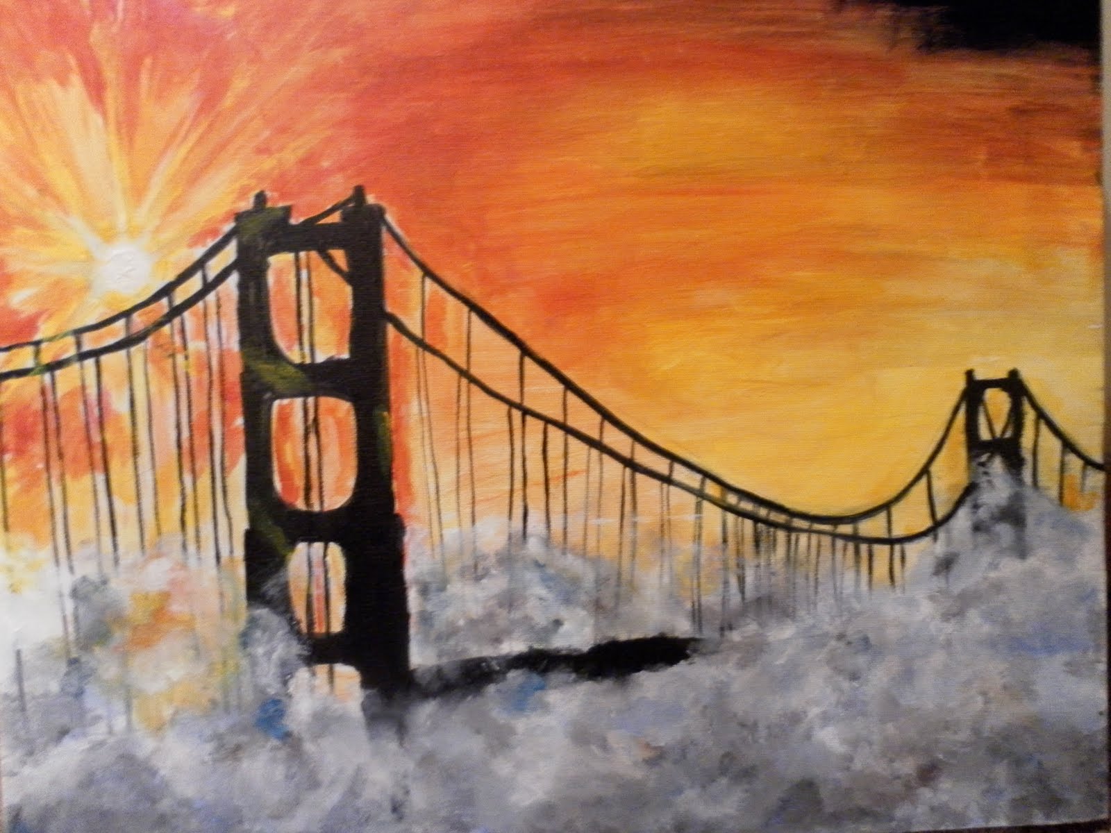 ART by Billie K.: Golden Gate Bridge