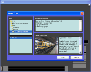 BVE Argentina2: Buenos Aires Fictional Subway Line V2 [BVE2]