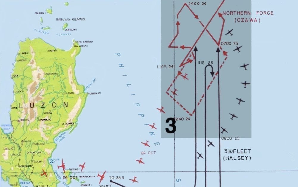 Battle of leyte gulf maps - maifod