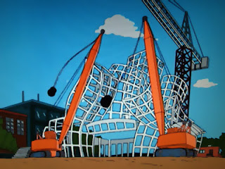 Abstractions of delusions: Frank Gehry in the Simpsons