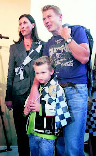 Porta do Autodromo: Babies Boom: Mika e Hugo Hakkinen e Mika Salo