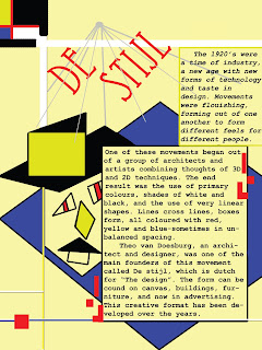 Brittany: De Stijl Poster