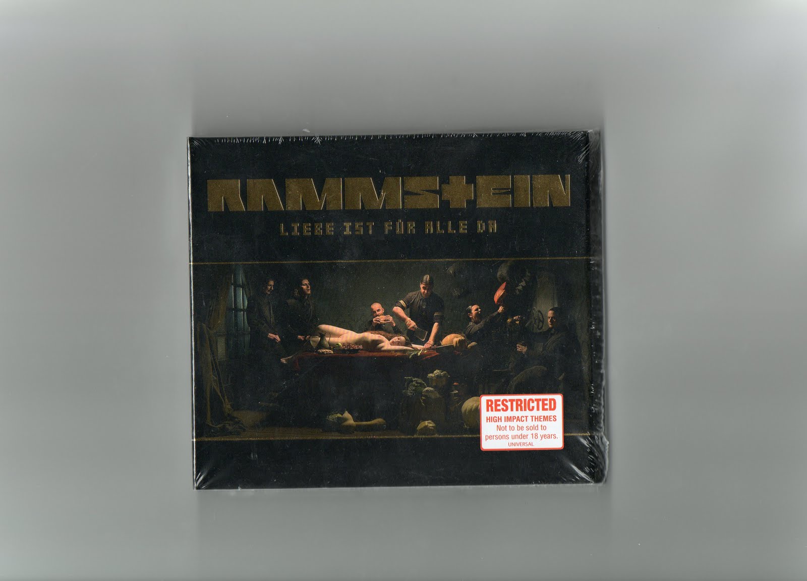 RAMMSTEIN BLOG COLLECTION: LIFAD DIGIPACK 1 CD EDITION AUSTRALIE