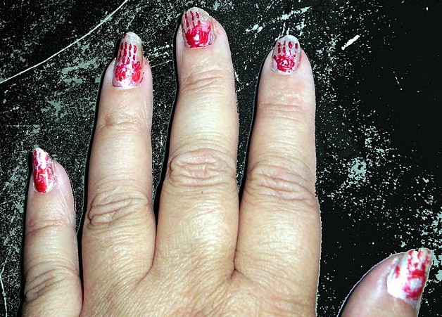 UNIQUE UNUSUAL OR INTERESTING: Horror Nails Round Up