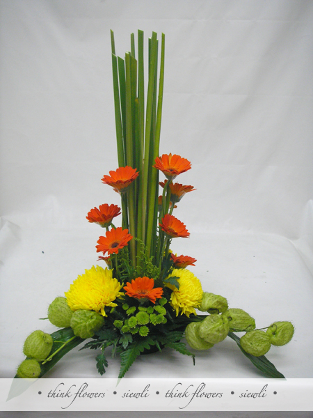 think flowers: Advanced arrangements
