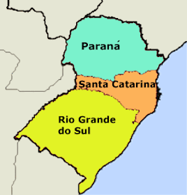 Geografia e Informação: Região Sul