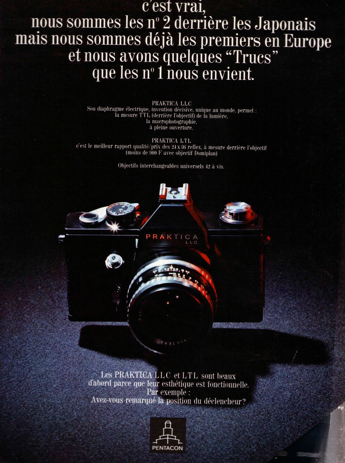 The Exposure Project: Photography Ads via ZOOM Magazine 1972...