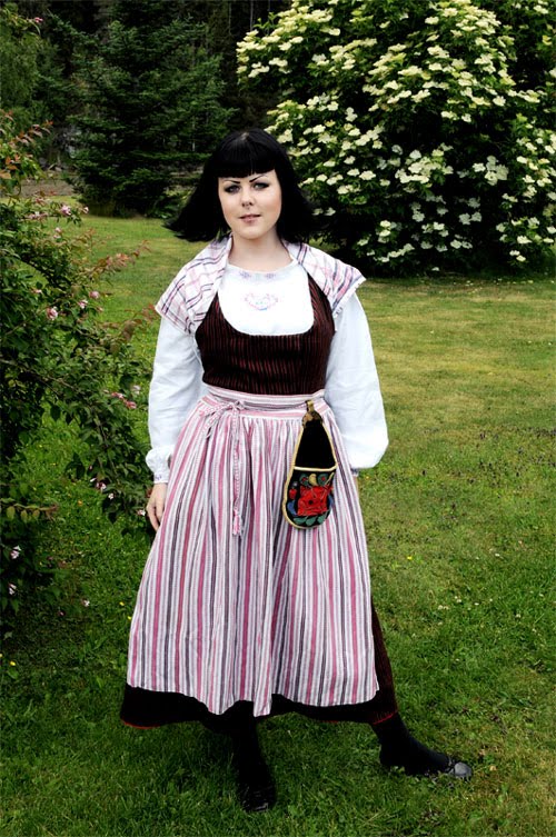 A Woodsrunner's Diary: More on the Maypole. A midsummer maypole in Sweden.