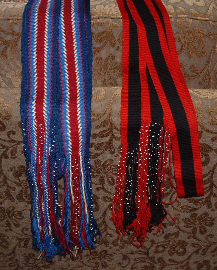 A Woodsrunner's Diary: Sashes & Garters.