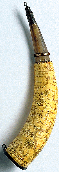 A Woodsrunner's Diary: French Engraved Powder Horns.