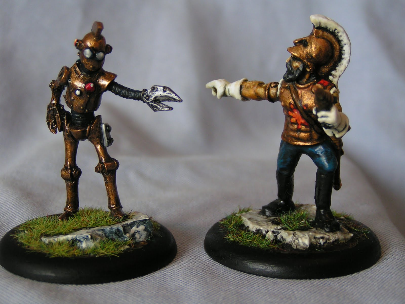 Dampf's modelling page: Talos the Bronze Robot - part eight