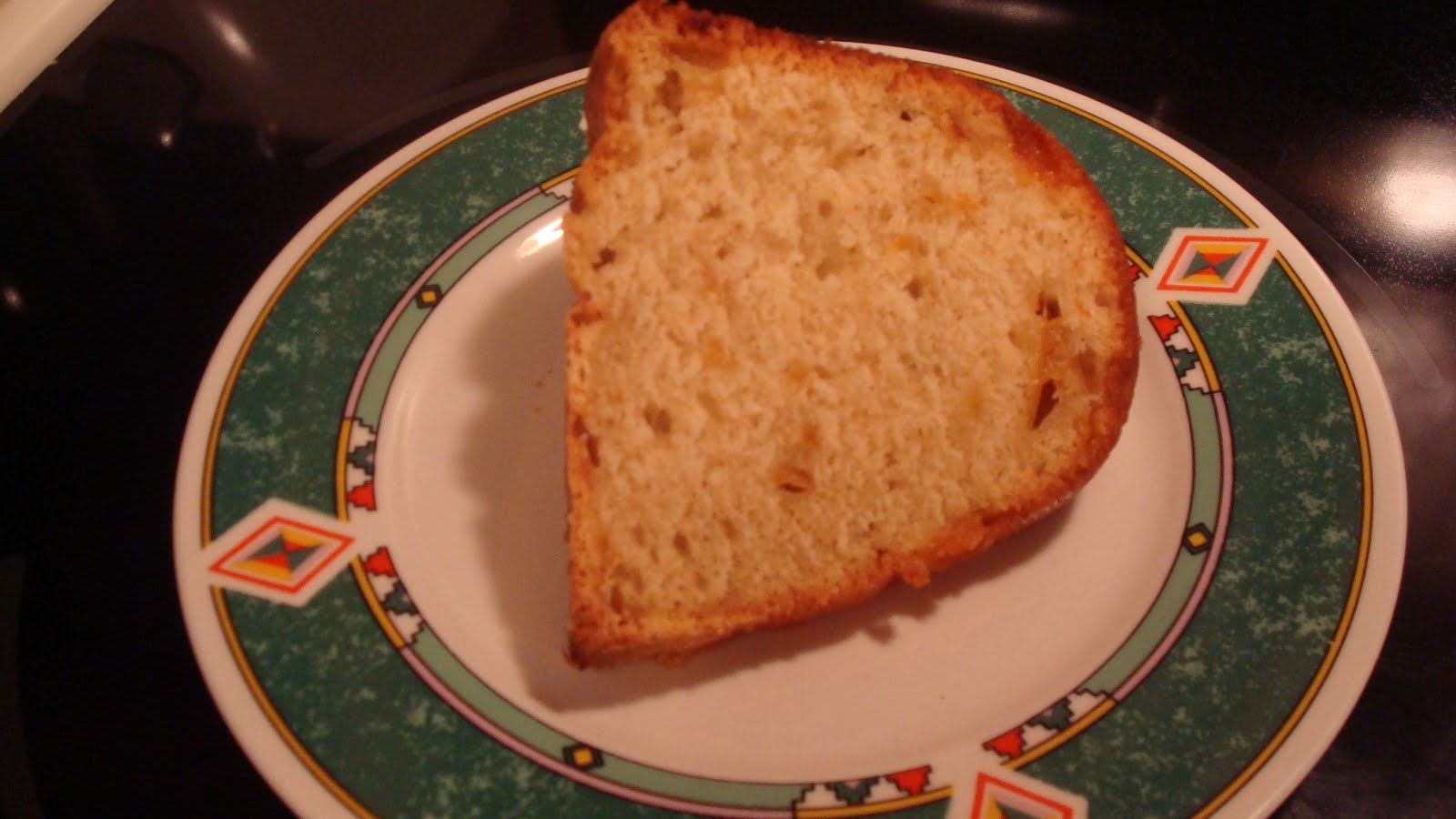 Fresh Peach Pound Cake - My Husband's First Blue Ribbon