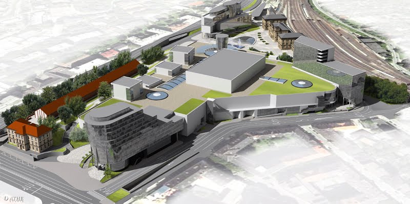 Slovakia Bratislava Commentary: The new train station of Bratislava ...