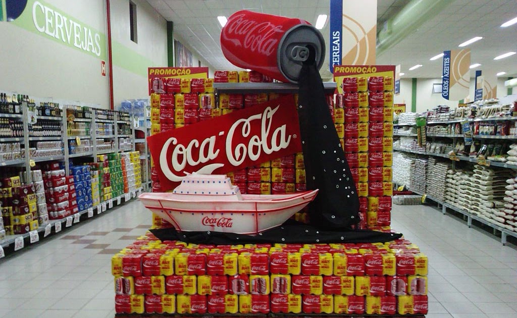 Trabalho de Merchandising da Coca Cola ~ PDV Ativo
