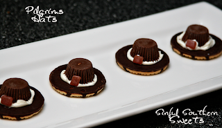 Sinful Southern Sweets: Pilgrim Hats-Thanksgiving Food Craft for Kids