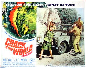 Laura's Miscellaneous Musings: Tonight's Movie: Crack in the World (1965)