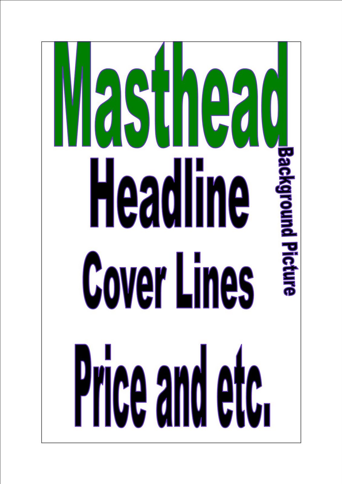 Ben s Media Magazine Magazine Front Cover Ideas ben-s-media-magazine-magazine-front-cover-ideas