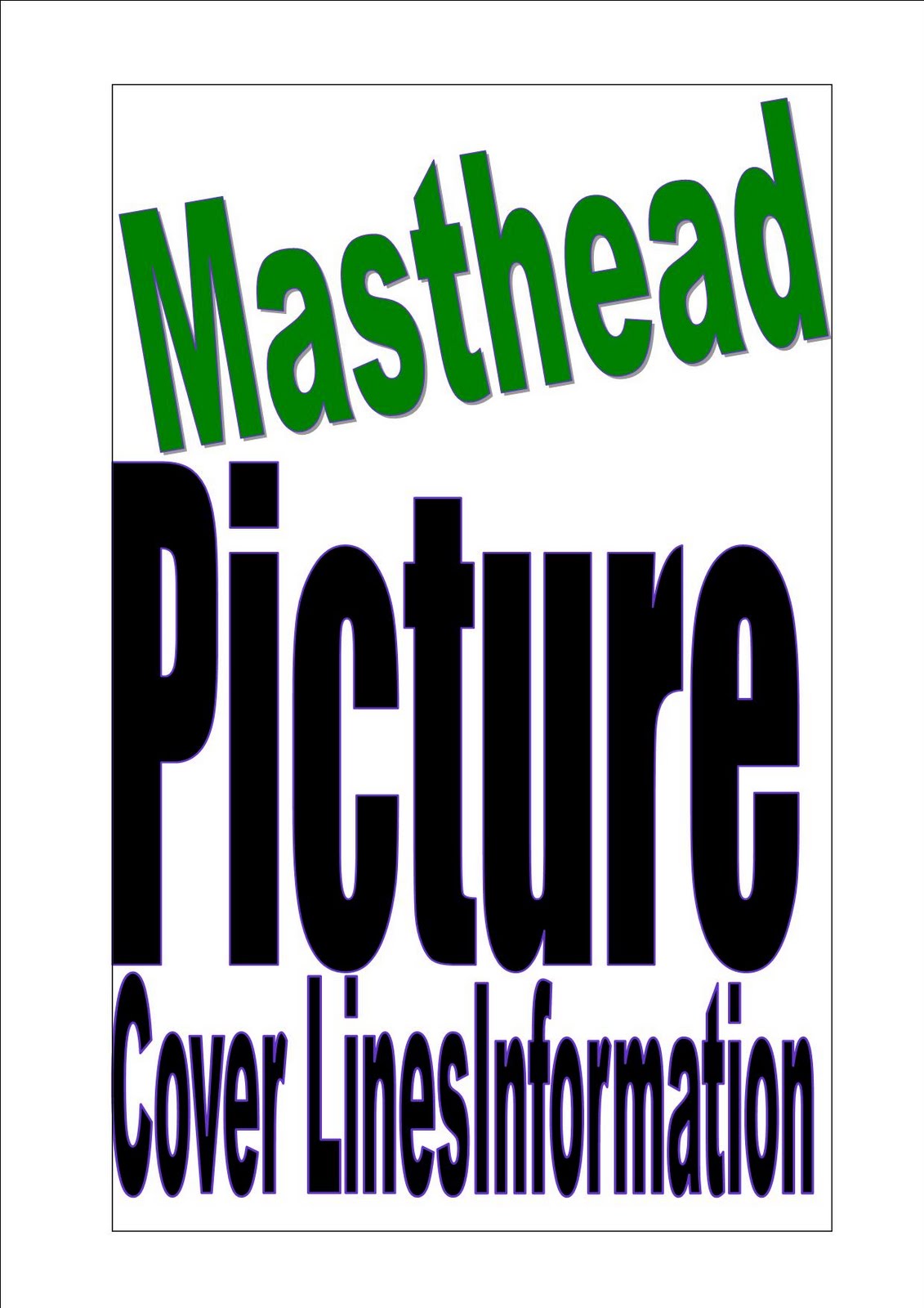 Ben's Media Magazine: Magazine Front Cover Ideas