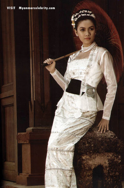 Burmese Classic Fashion Wearing And Burmese Cute Model Girls Collection Sexy Photos