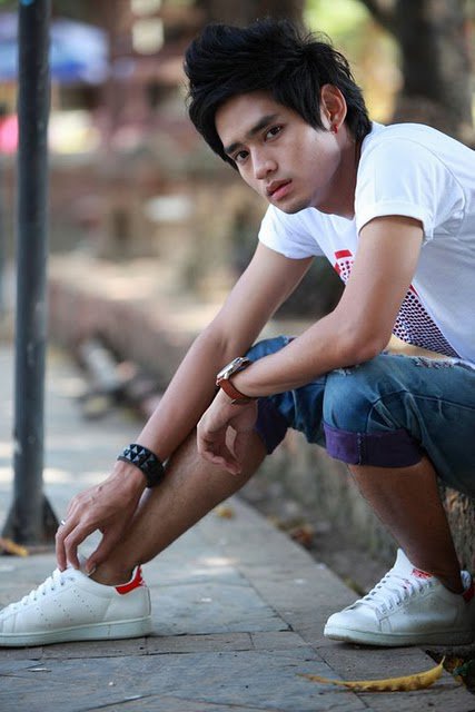 Myanmar Actor and Model : Myint Myat's Outdoor Fashion Photos