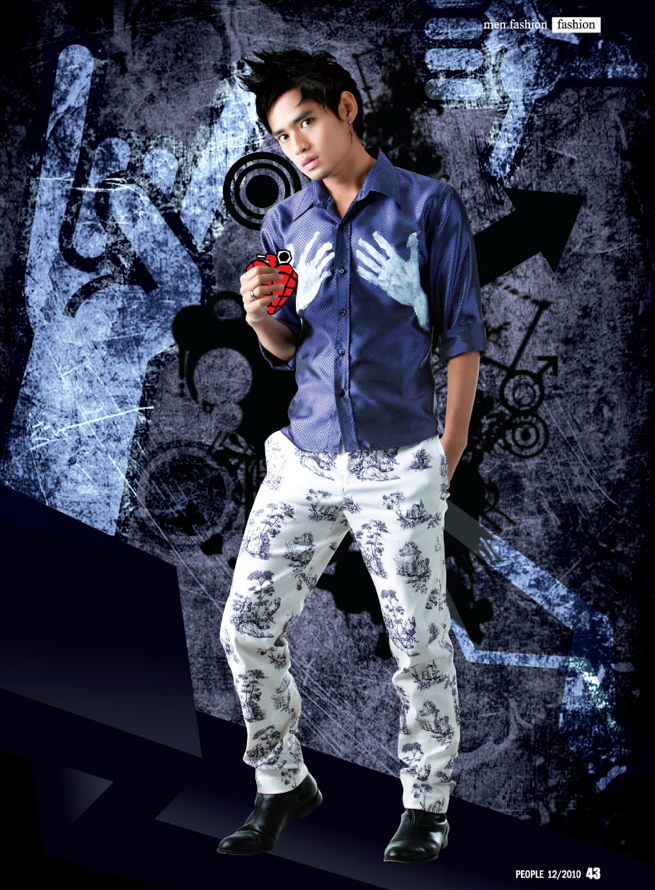 Myanmar Popular Actor and Model: Myint Myat's Fashion