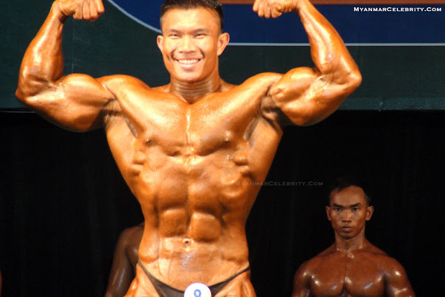 Myanmar Body Builders @ Physical Strength & Beauty Contest 2011, Yangon