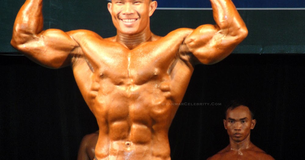 Myanmar Body Builders @ Physical Strength & Beauty Contest 2011, Yangon