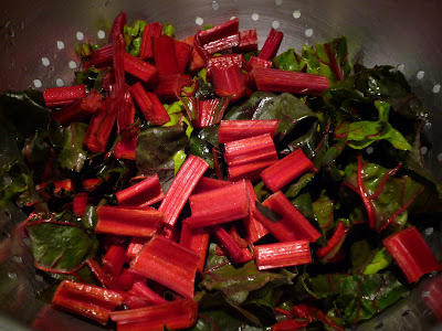 Bolli's Kitchen: Rote Mangold - Pizza aux blettes rouges