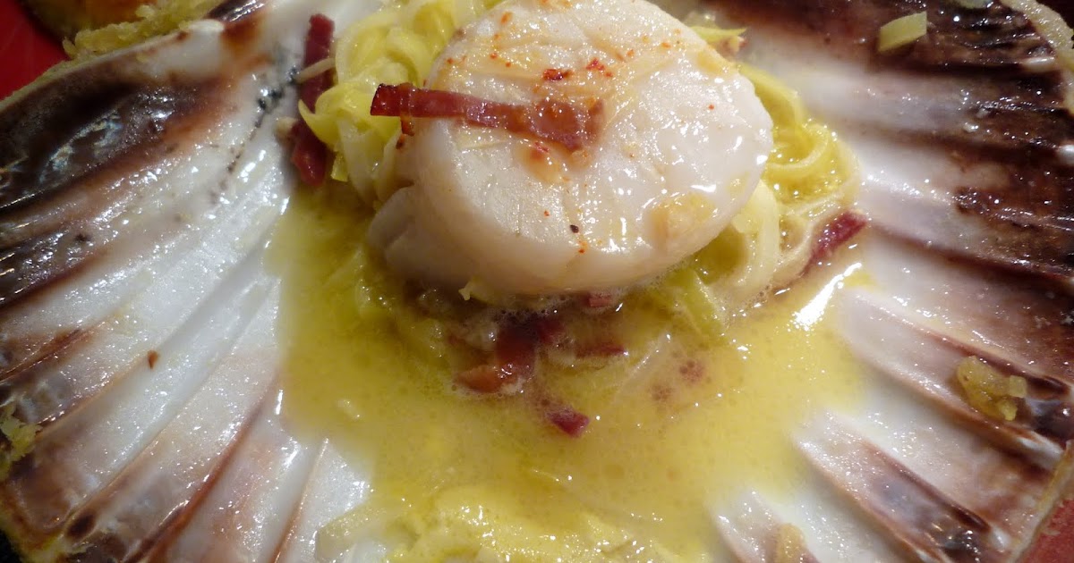 Bolli's Kitchen: Noix de St. Jacques en coque lutée ...