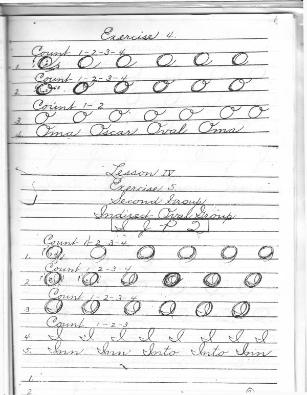 Ingilizce Cumleler: Cursive Writing