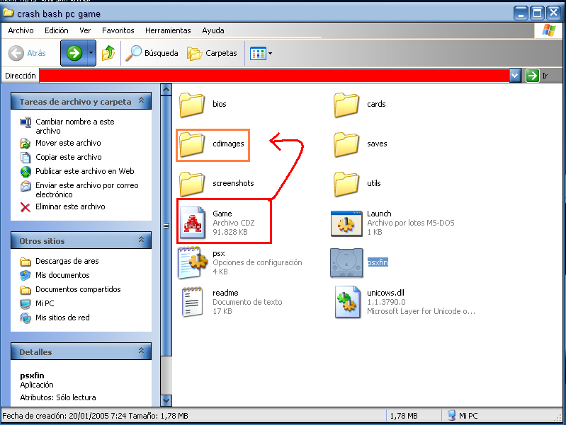 ejecutar imagenes en emurayden