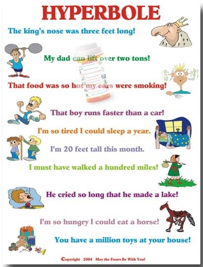 Hyperbole Examples