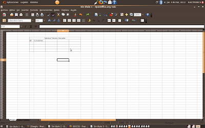 COMPUTACIÓN: HOJA DE CALC