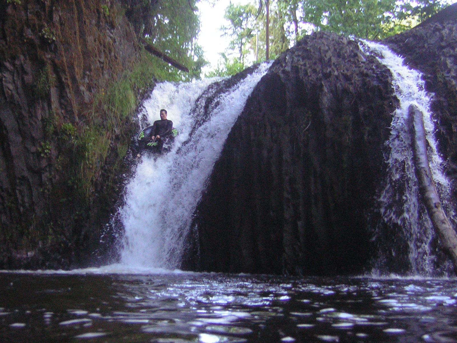Into the Outside: Bonnie Falls in a Tube