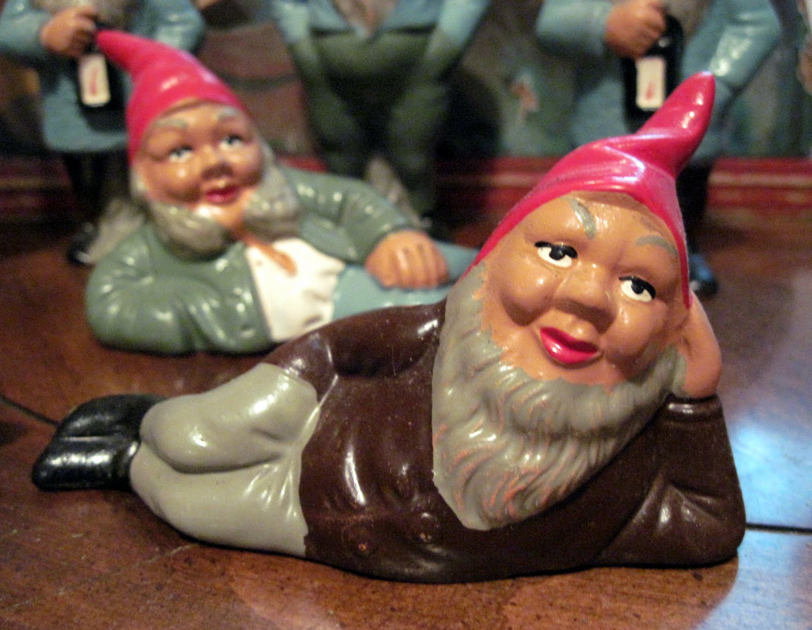 Tracy's Toys (and Some Other Stuff): Antique German Garden Gnomes
