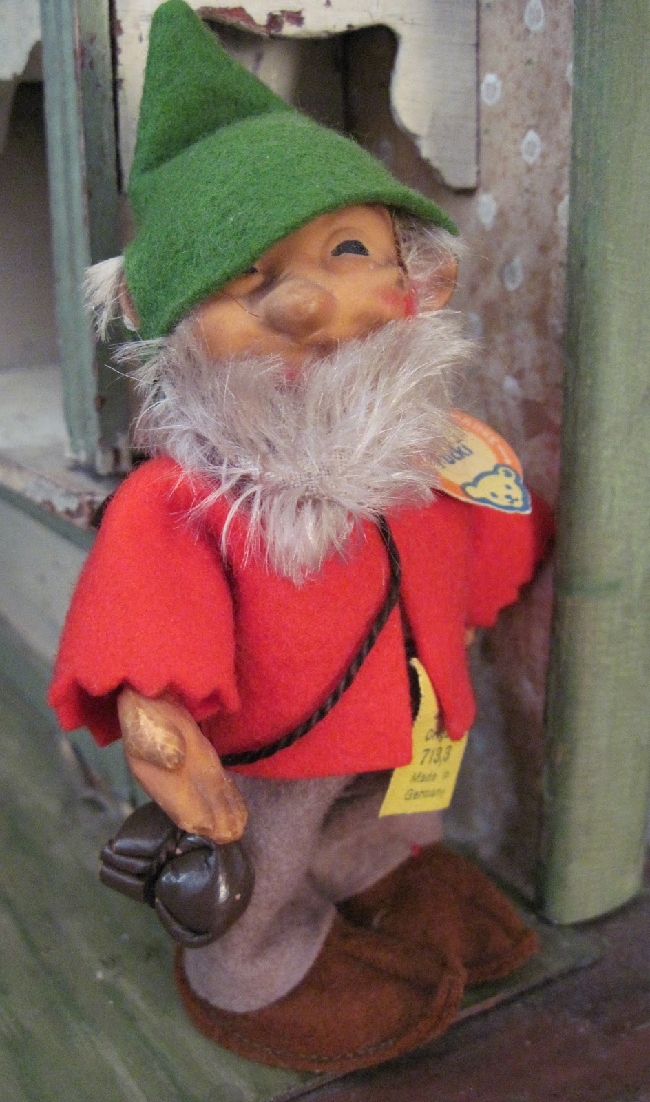 Tracy's Toys (and Some Other Stuff): Steiff Gnome Tracy's Toys (and Some Other Stuff): Steiff Gnome