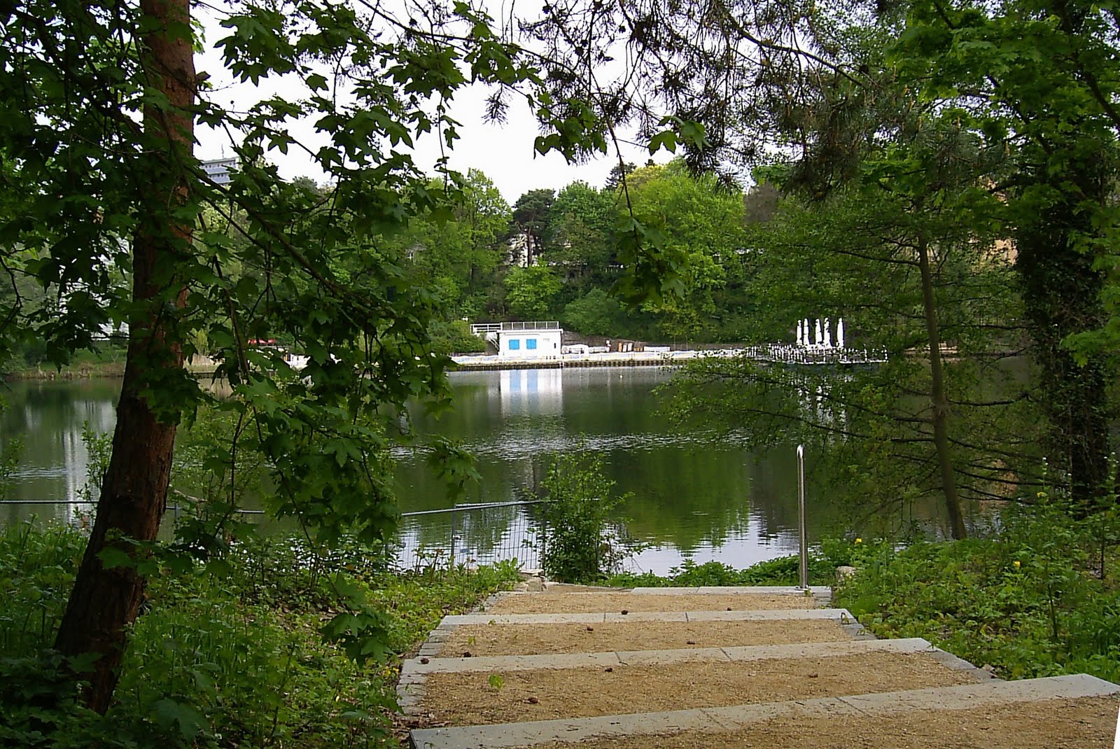 begegnen: Spaziergang am Halensee