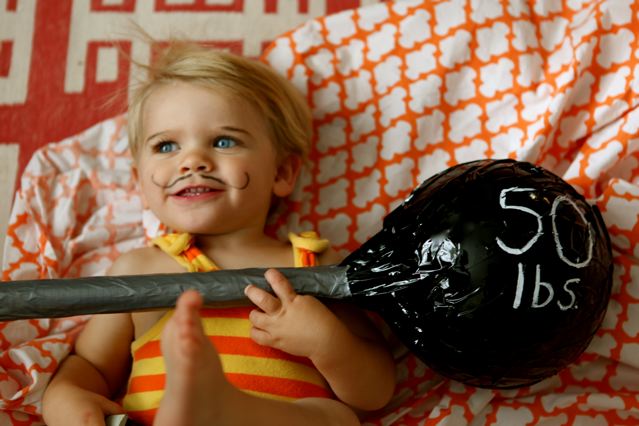 molasses candy: strongest baby in the world!