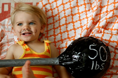 molasses candy: strongest baby in the world!