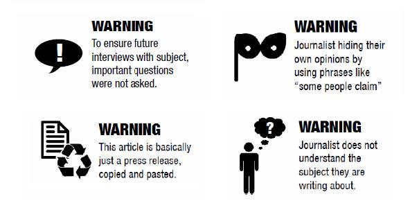 Warning Labels For People