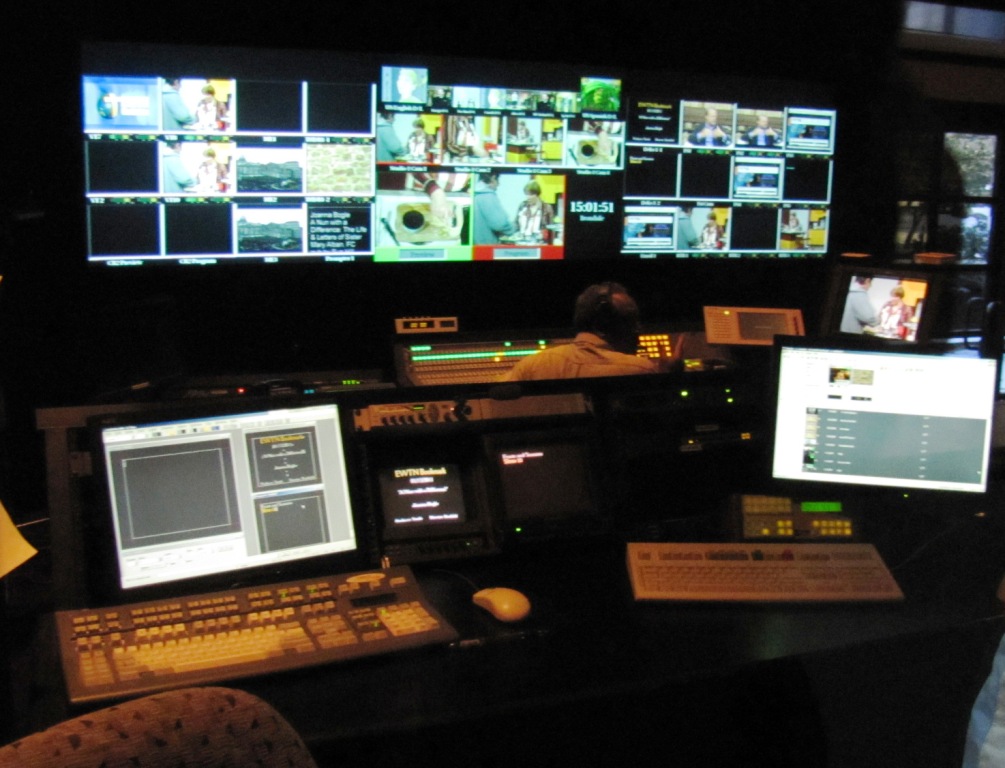 Bob and Theresa: EWTN Studio Tour